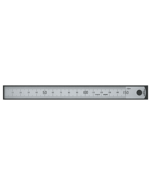 6" Stainless Steel Ruler – DB Lab Supplies