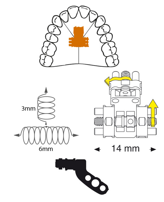 Three Directional Screw Anatomical – DB Lab Supplies